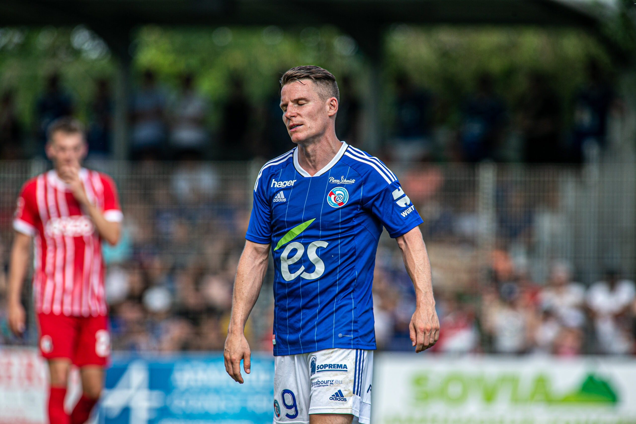 Kévin Gameiro sort sur blessure ! — Alsa'Sports - Direct Racing