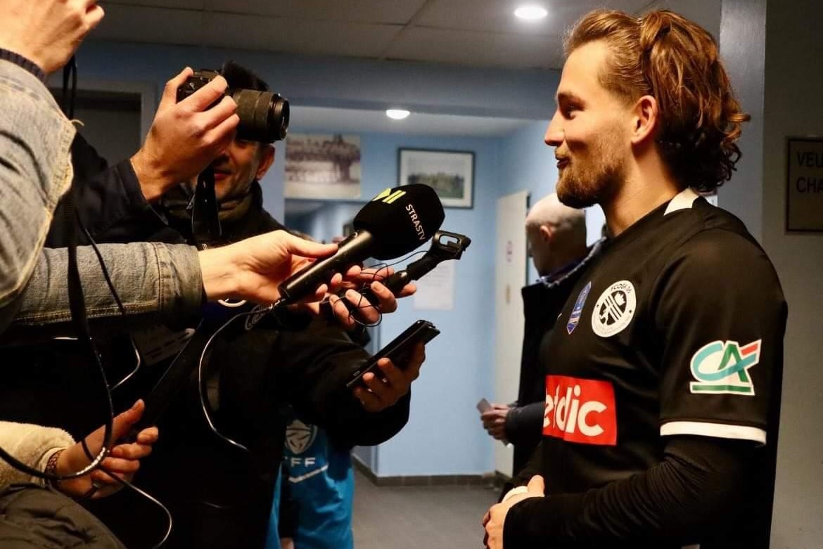 FC Koenigshoffen : entretien avec l'attaquant Thomas Schall — Alsa ...