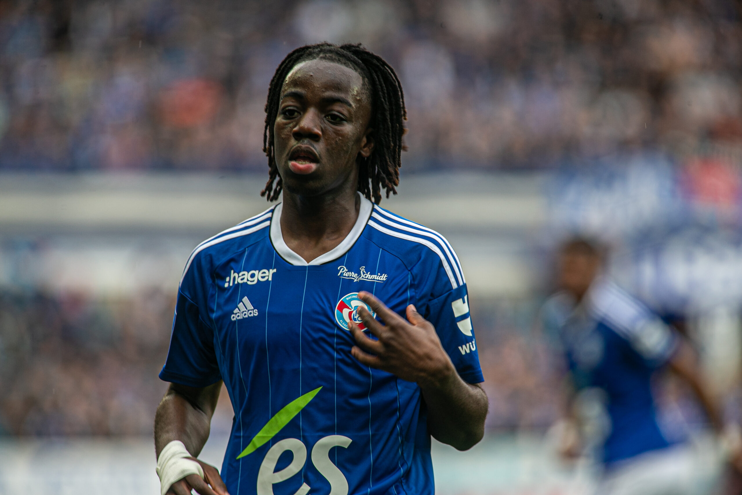 Racing : la nouvelle durée d'indisponibilité d'Ismaël Doukouré — Alsa ...