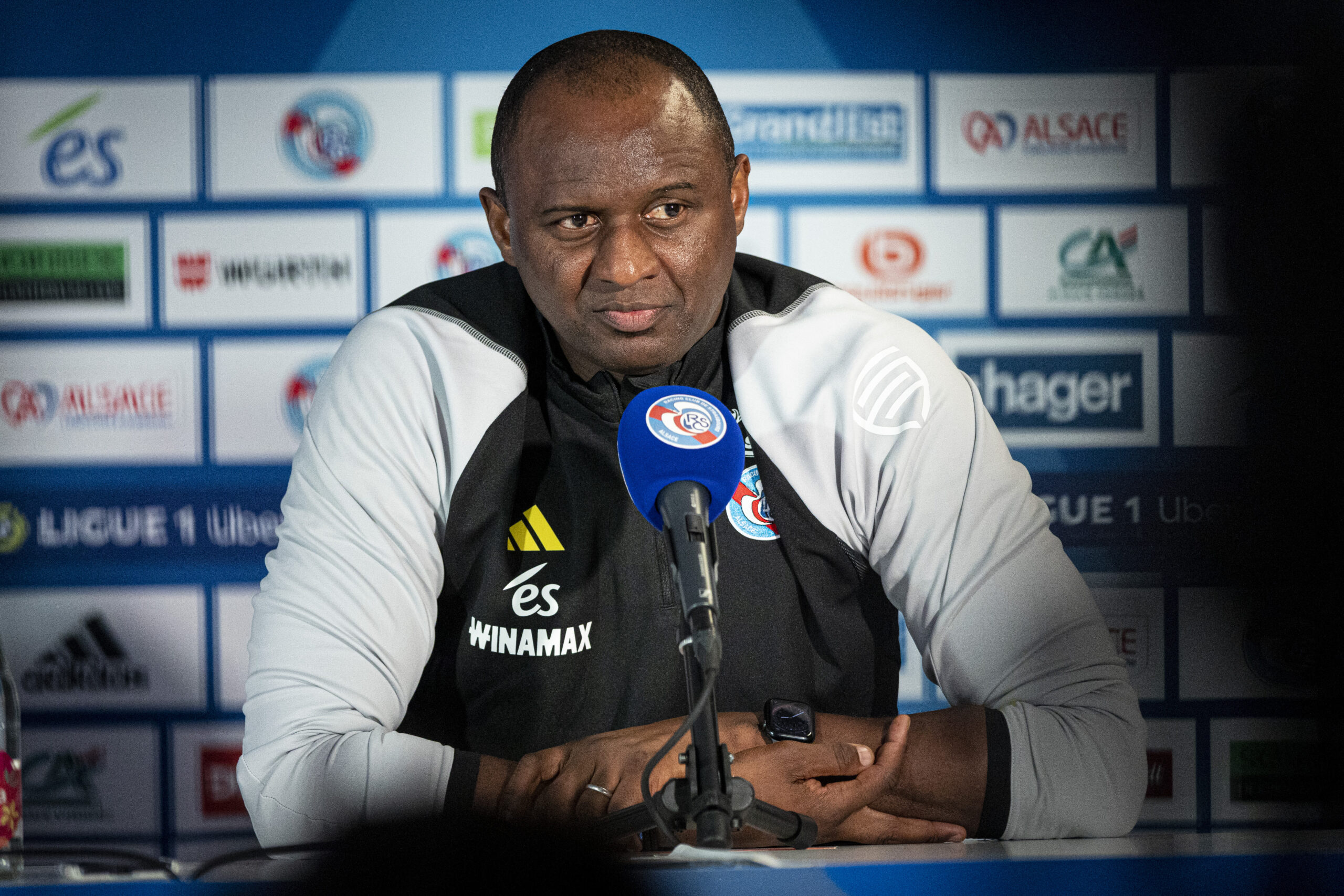 Patrick Vieira : "Le Racing méritait les 3 points contre Marseille ...
