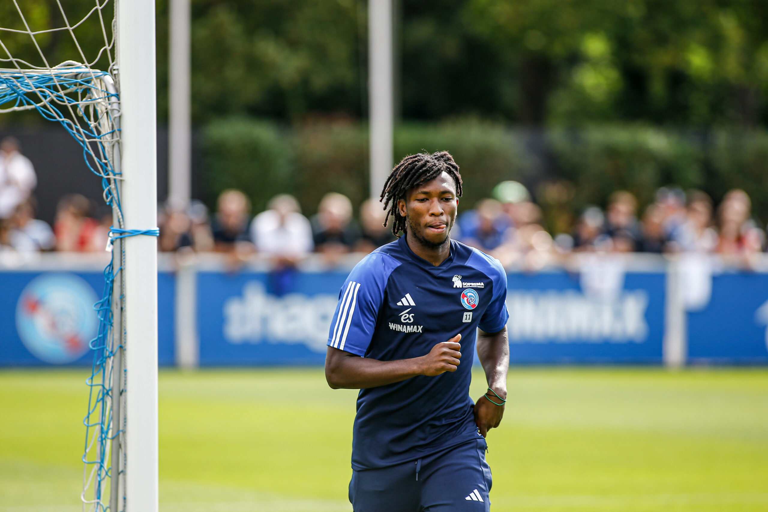 Moïse Sahi de retour à l'entrainement — Alsa'Sports - Direct Racing