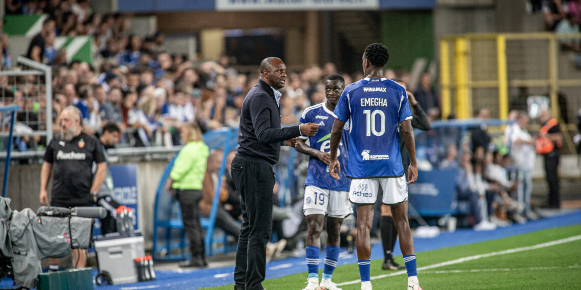 La réaction de Patrick Vieira après la défaite du Racing à Reims ...
