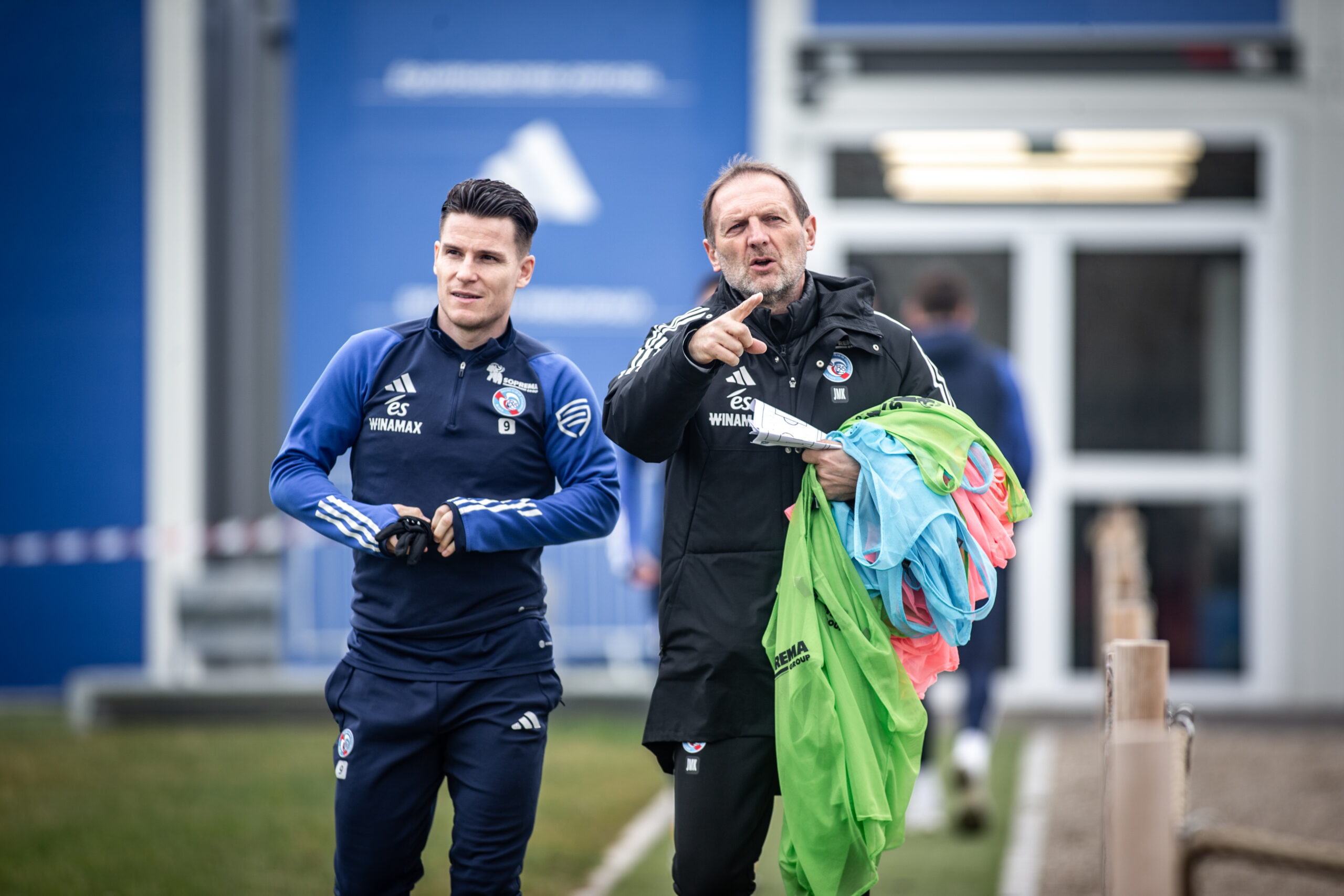 4 jours après le succès à Nantes, les Bleus ont repris l'entraînement ...