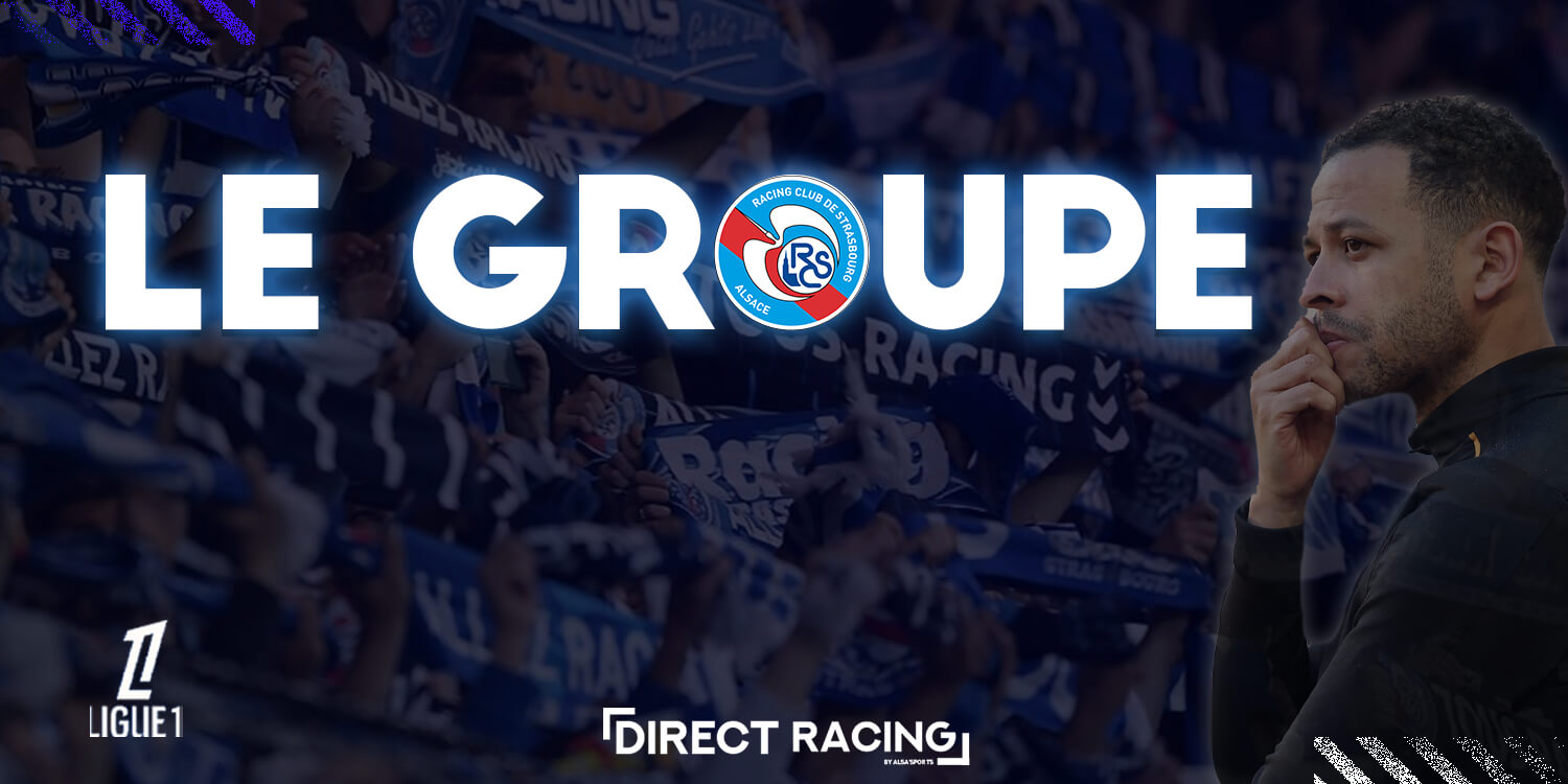 Strasbourg - Rennes : le groupe du Racing — Alsa'Sports - Direct Racing