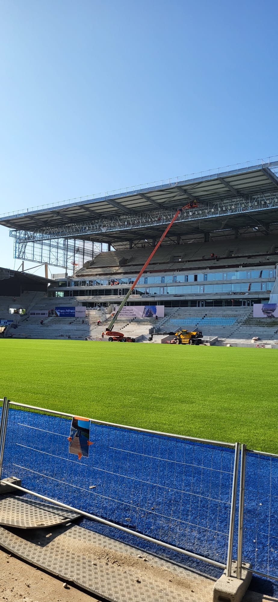 PHOTOS. Voici l'évolution des travaux du stade de la Meinau ! — Alsa ...