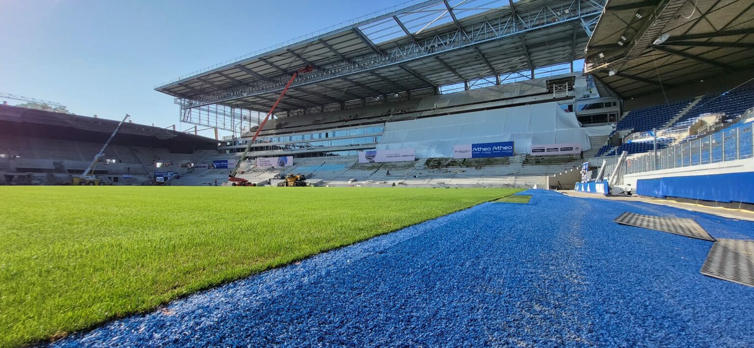 PHOTOS. Voici l'évolution des travaux du stade de la Meinau ! — Alsa ...