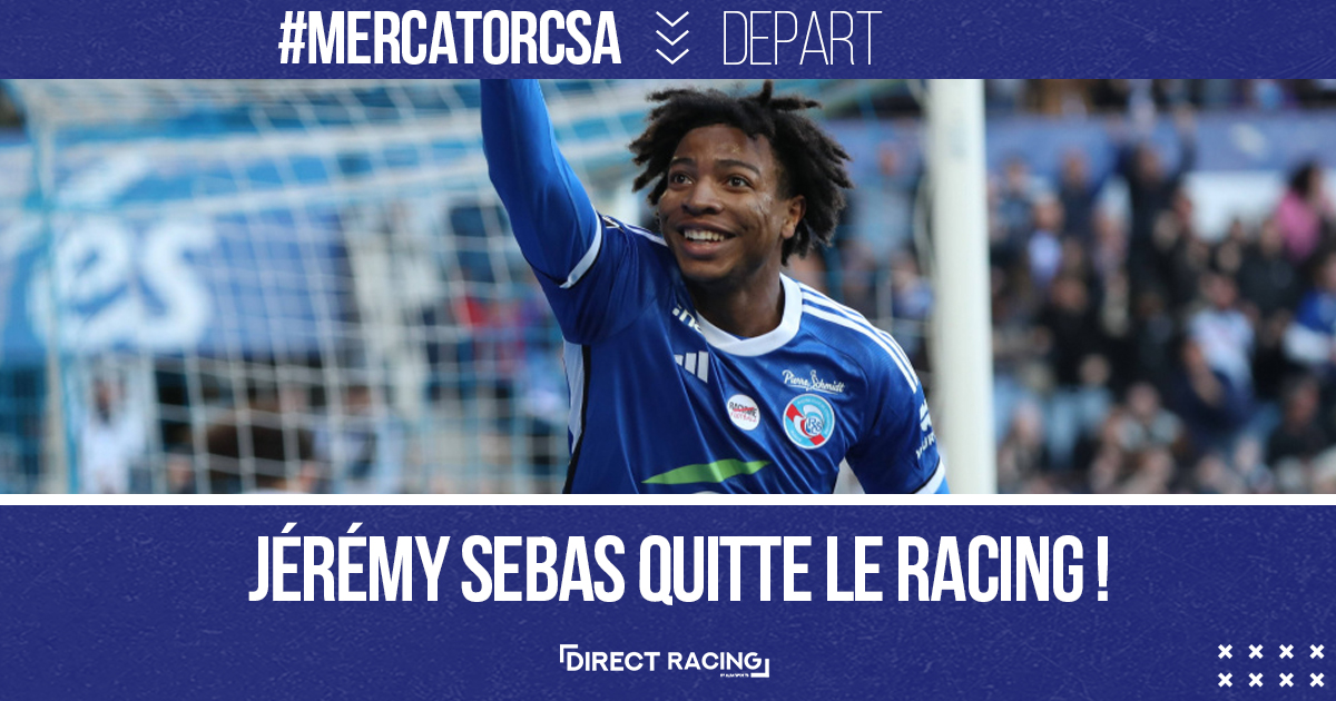 Jérémy Sebas définitivement transféré ! — Alsa'Sports - Direct Racing